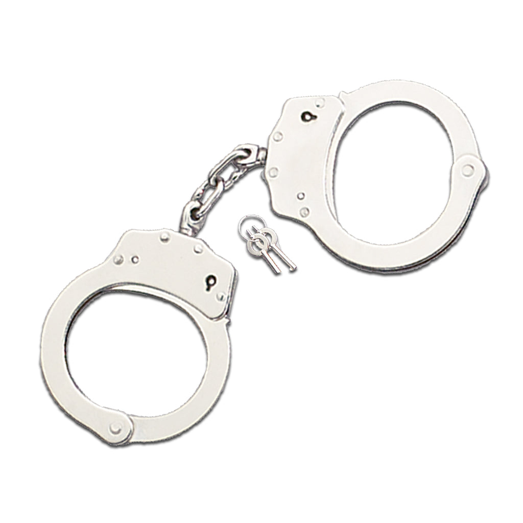 4803C CHROME DOUBLE LOCK HANDCUFFS – DMA-INC