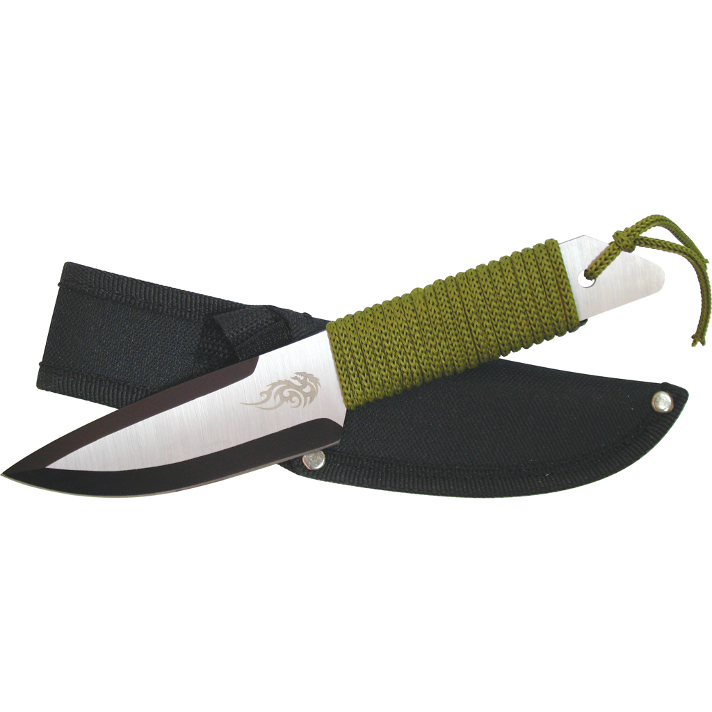 KC 0902 – SURVIVOR OUTDOOR FIXED BLADE THROWER KNIFE – DMA-INC