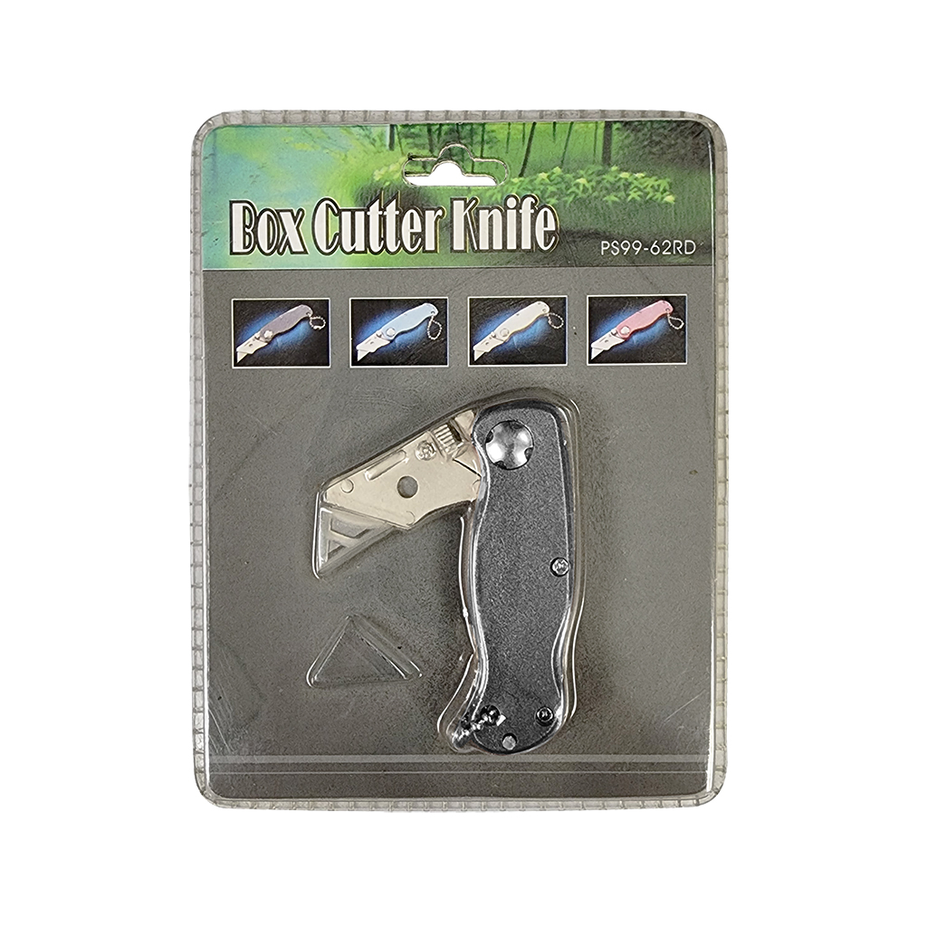 PS99-62BK BOX CUTTER KNIFE KEYCHAIN - DMA-INC