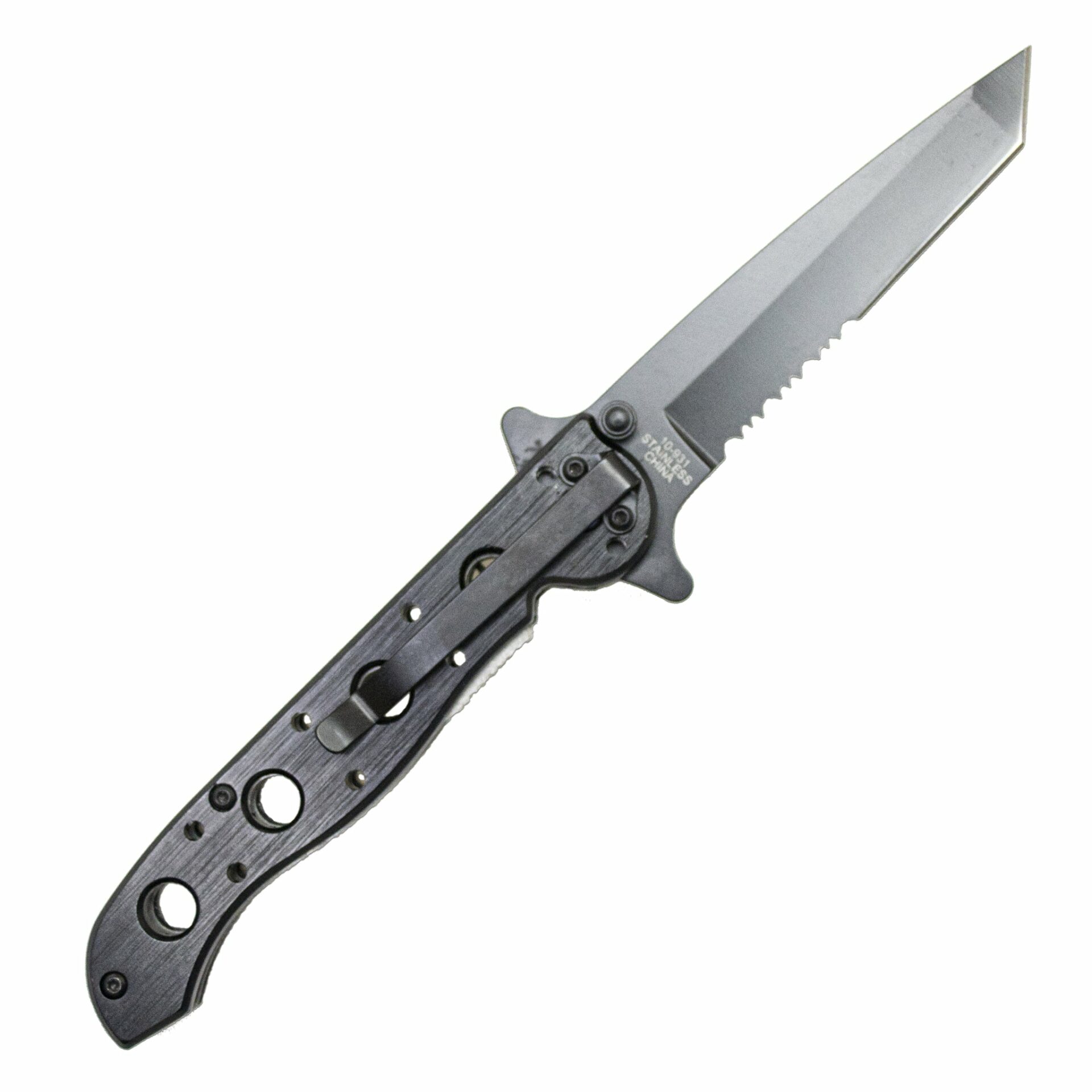 W10-931BK SPRING ASSISTED KNIFE
