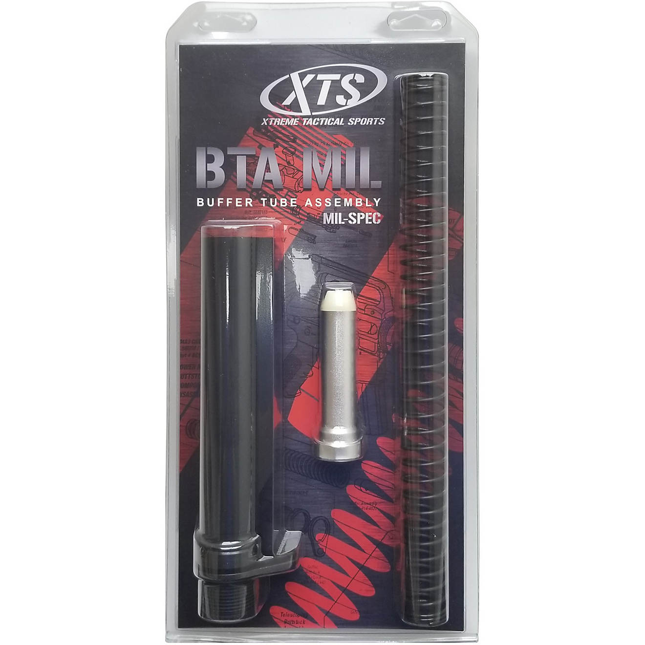 XTS-BTA-MIL BUFFER TUBE ASSEMBLY KIT – DMA-INC