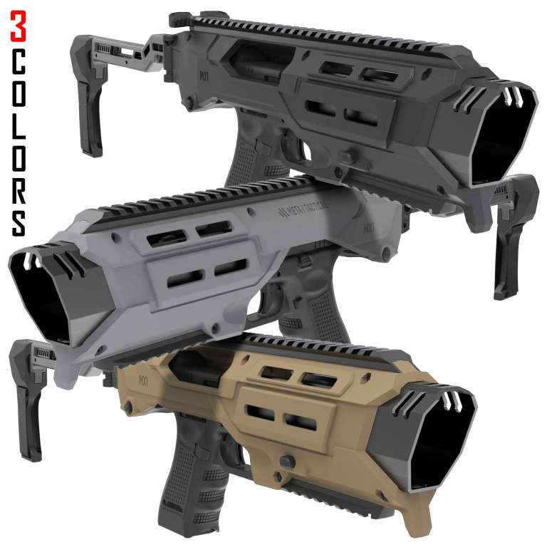 MX-1 Conversion Kit – All In One Chassis For Glock, P80, & PSA Dagger ...